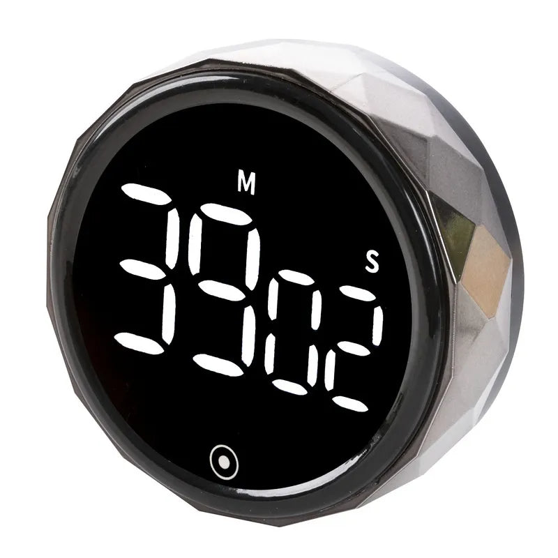 Diamond Shape Rotation Countdown Timer Large Lcd Display Led Magnetic Sk It Solutions