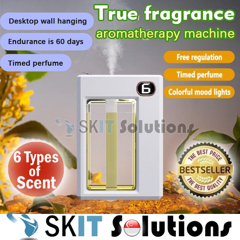 Auto Aroma Diffuser Machine Aromatherapy Essential Oil Refill Fragranc ...